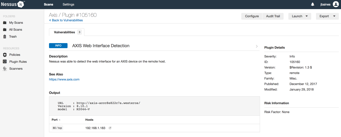 AXIS Camera App Malicious Package Distribution Weakness | Tenable®